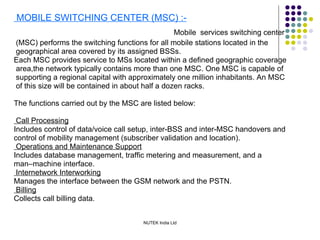 Gsm architecture | PPT