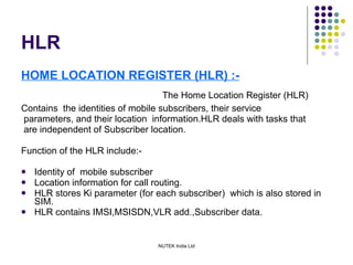 Gsm architecture | PPT