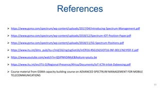 Cellular IoT deployment: Regulatory Spectrum Management challenges and ...