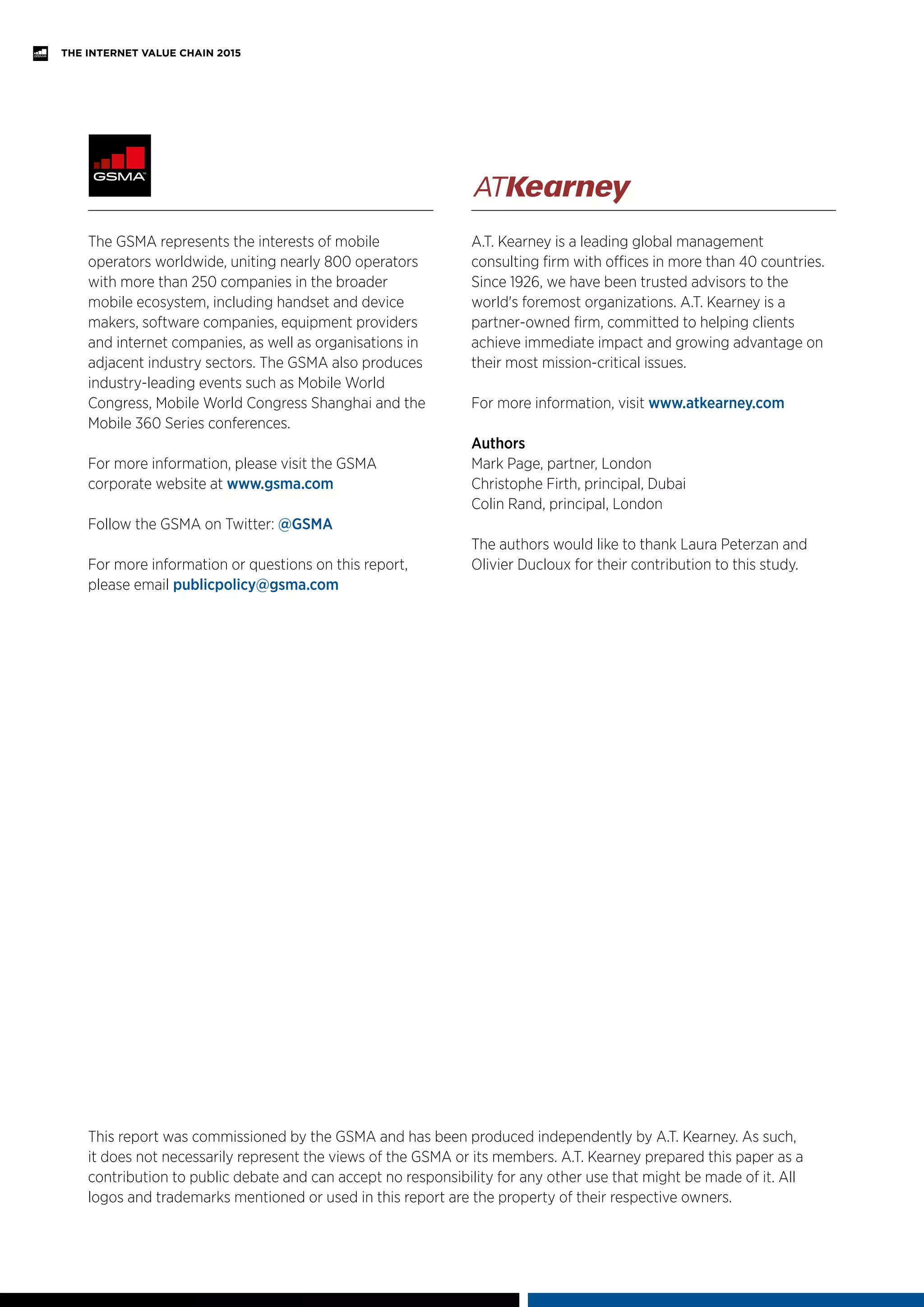 The Internet Value Chain | PDF