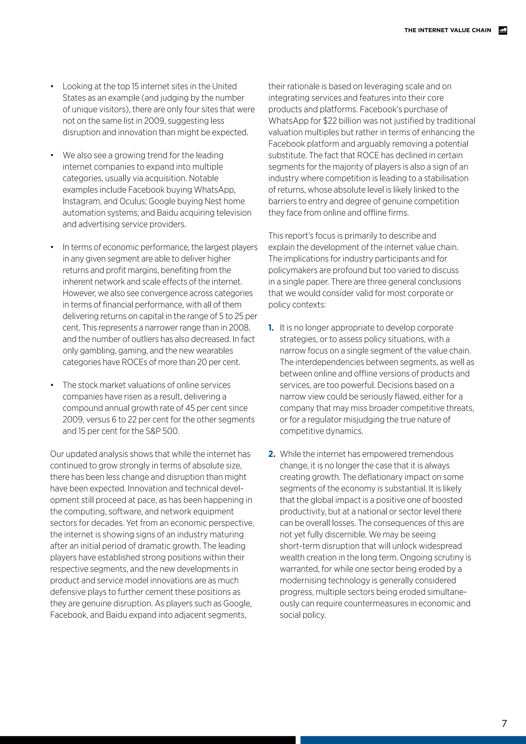 The Internet Value Chain | PDF