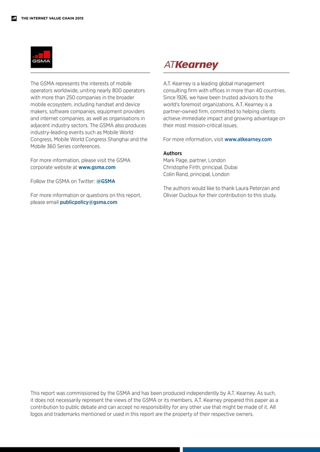 The Internet Value Chain | PDF