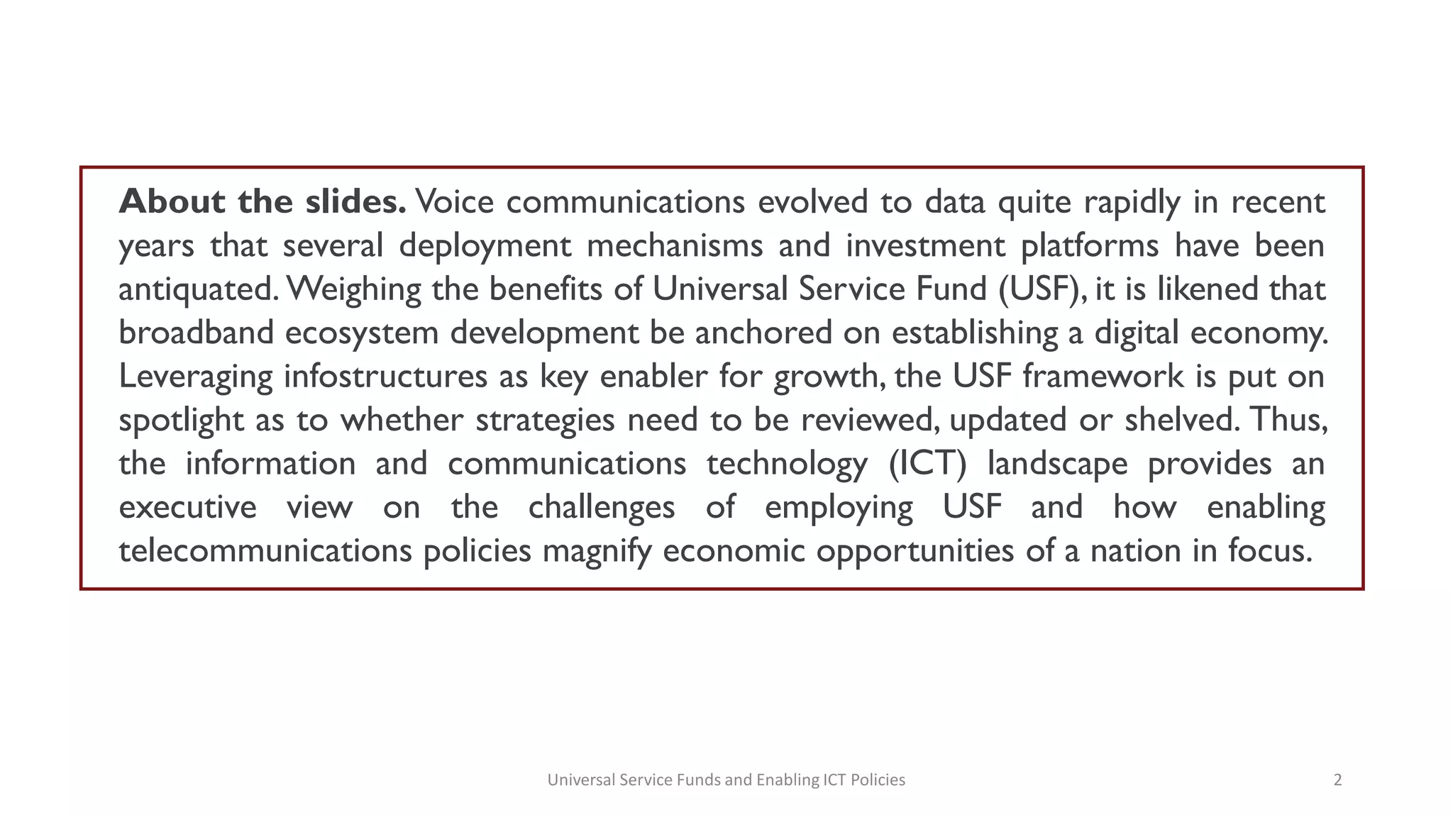 Broadband Ecosystem Development and the Facets of a Digital Economy | PDF