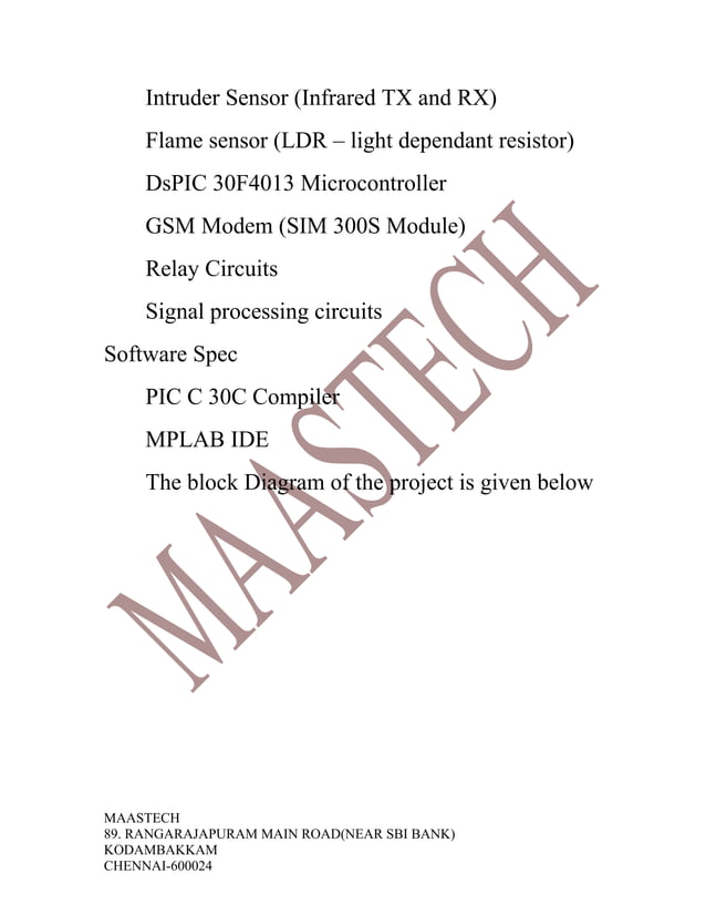 SMS(GSM)BASED HOME AUTOMATION SYSTEM PROJECTS-ECE/EEE/E&I/ICE | PDF