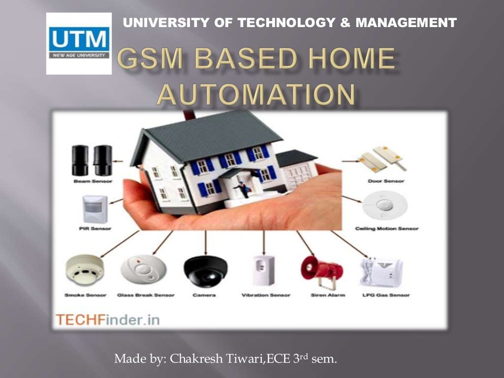 Gsm based home automation ppt Gsm based home automation ppt