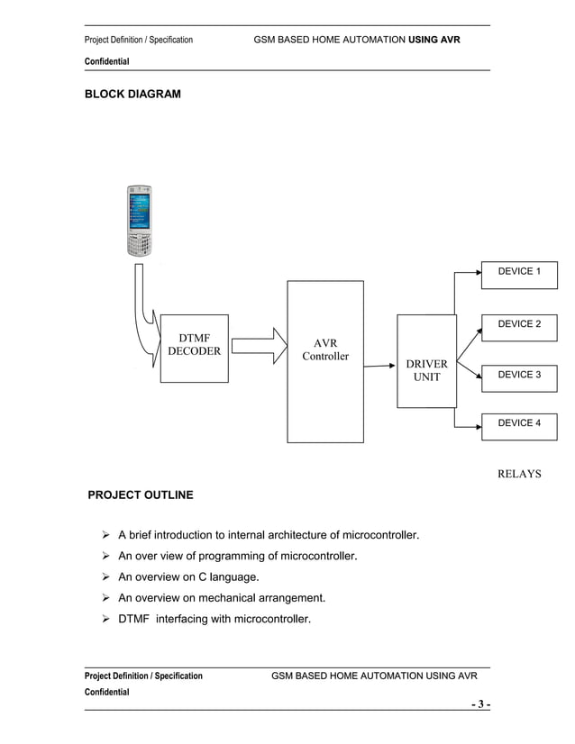 Gsm Based Home Automation Using Avr Doc