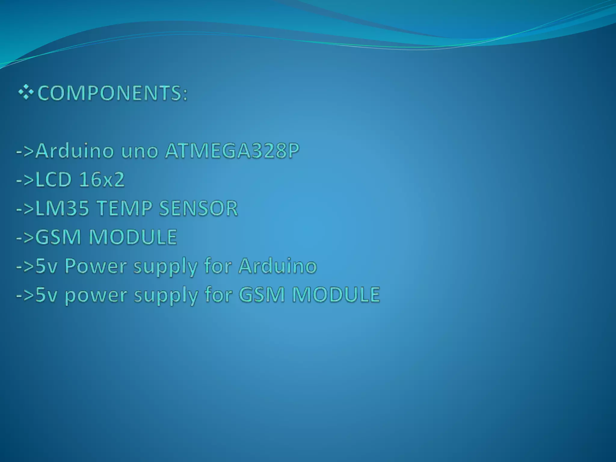 GSM BASED FIRE ALARM SYSTEM | PPTX