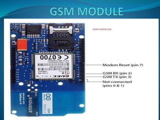 GSM BASED FIRE ALARM SYSTEM | PPTX