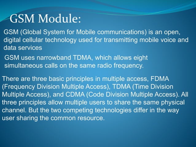 GSM BASED FIRE ALARM SYSTEM | PPTX