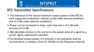 GSM Base transceiver station | PPTX