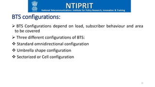 GSM Base transceiver station | PPTX
