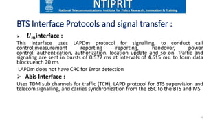 GSM Base transceiver station | PPTX