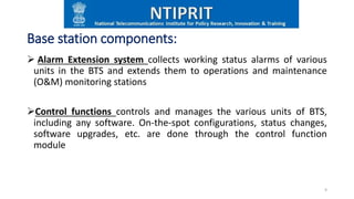 GSM Base transceiver station | PPTX | Computer Networking | Computing