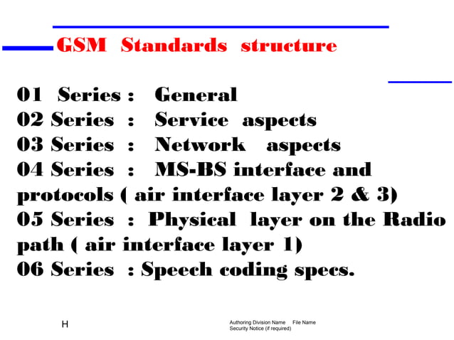 Gsm basics | PPT