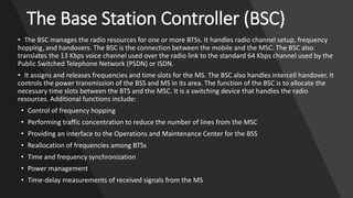 GSM CALL FLOW | PPTX