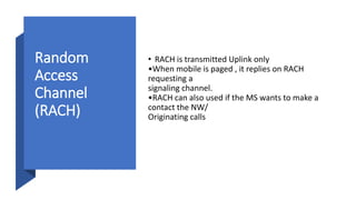 GSM CALL FLOW | PPTX | Computer Networking | Computing