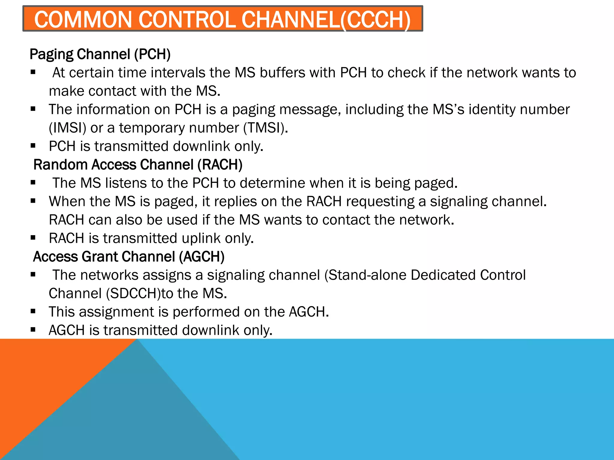 Gsm channel | PDF