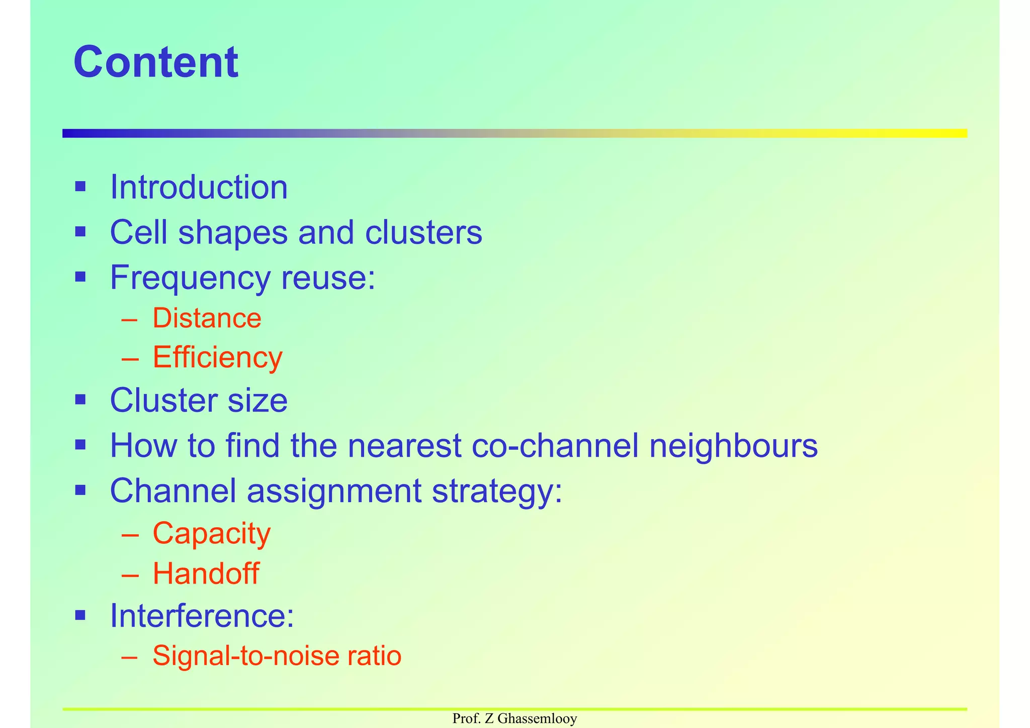 Gsm channel calculations | PDF