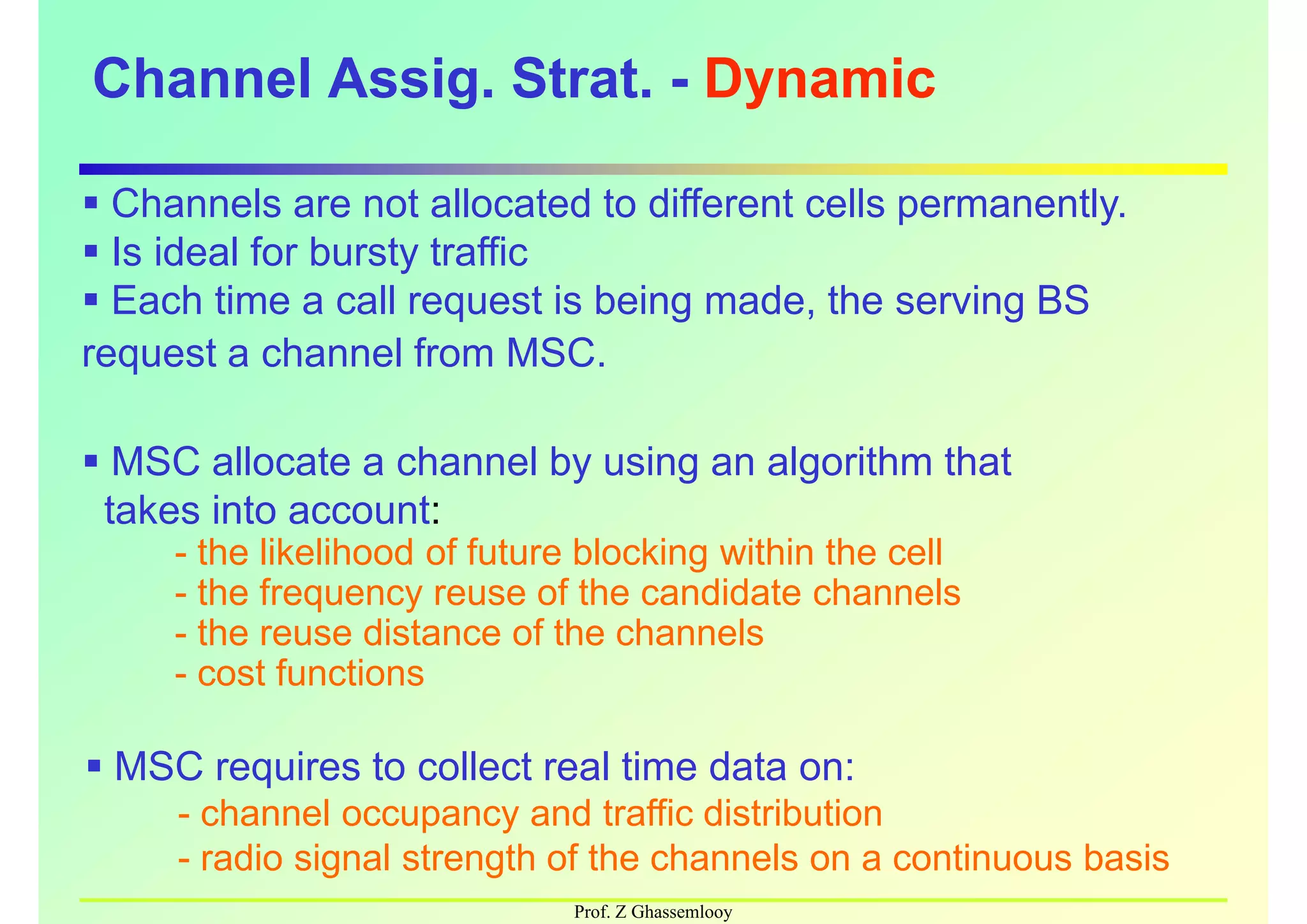 Gsm channel calculations | PDF