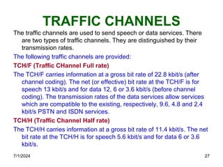 GSM CHANNEL CONCEPT & CALL PROCESSING.ppt