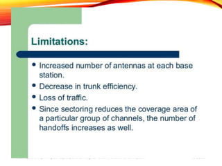 Techniques of Improving Cell Capacity and Coverage & Hand off/Handover ...