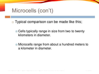 Techniques of Improving Cell Capacity and Coverage & Hand off/Handover ...