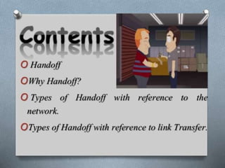 Techniques of Improving Cell Capacity and Coverage & Hand off/Handover ...