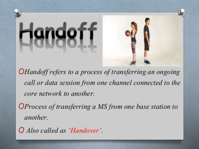 Techniques of Improving Cell Capacity and Coverage & Hand off/Handover ...