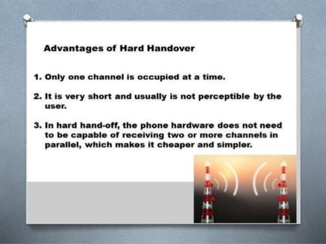 Techniques of Improving Cell Capacity and Coverage & Hand off/Handover ...