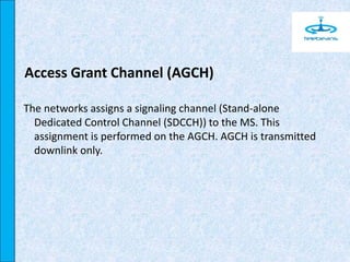 Gsm channels concept | PPTX