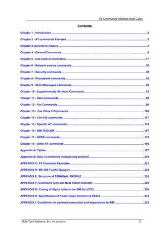 Gsm developer guide gsm at commands - rev a | PDF