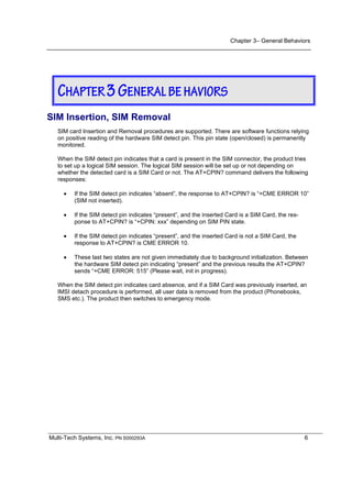 Gsm developer guide gsm at commands - rev a | PDF
