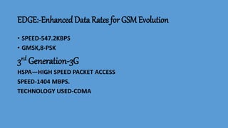 Gsm(global system for mobile communication) (2) | PPT