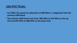 Gsm(global system for mobile communication) (2) | PPT