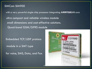 GSM/GPRS MODULES | PDF