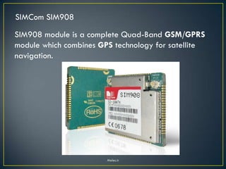 GSM/GPRS MODULES | PDF