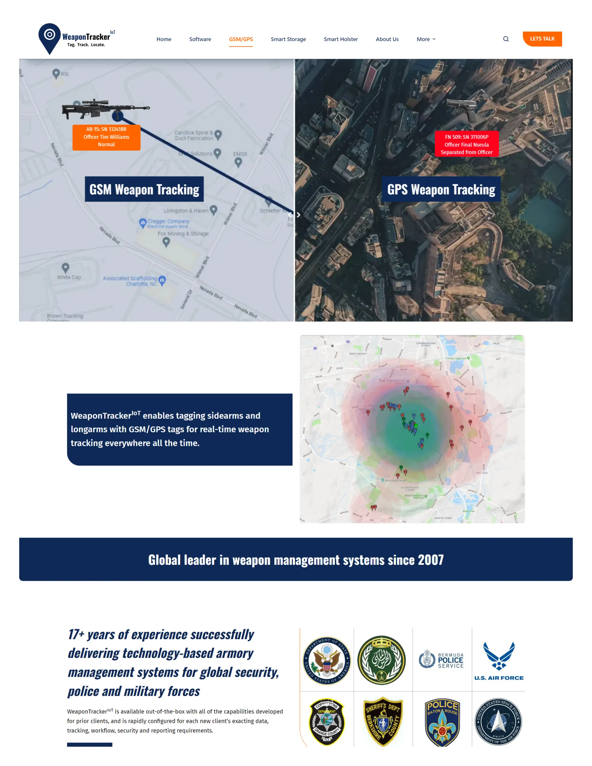 GSM/GPS Tracking Software for Weapons - WeaponTrackerIoT | PDF