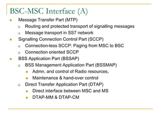 Gsm interfaces | PDF