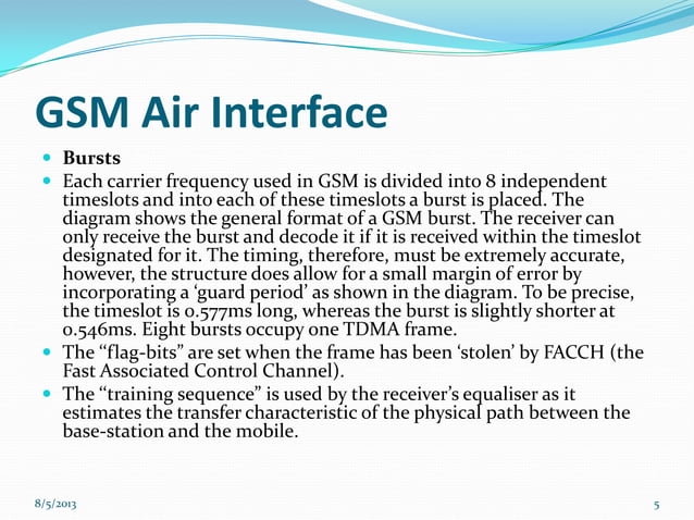 GSM introduction | PPTX