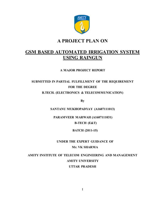 Gsm Based Automated Irrigation irrigation system | DOCX | Landscaping ...