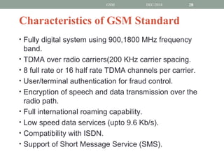 Gsm network | PPT