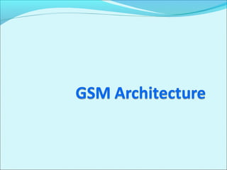 Gsm overview | PPT