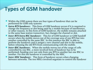Gsm overview | PPT