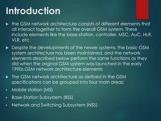 Gsm overview for beginners v2 | PPT