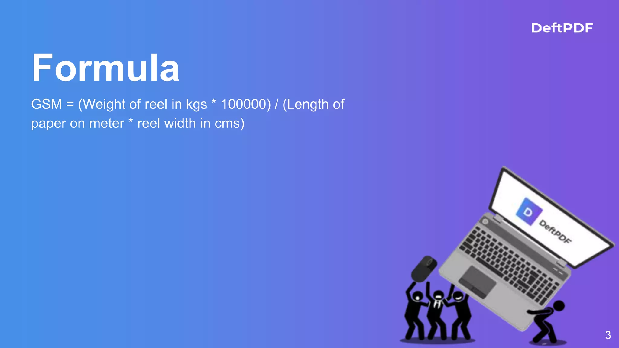 What is GSM? Knowing thick and thin papers | PPT