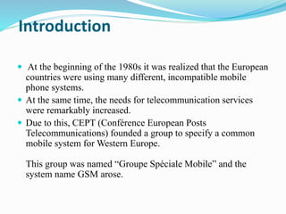Gsm ppt | PPTX
