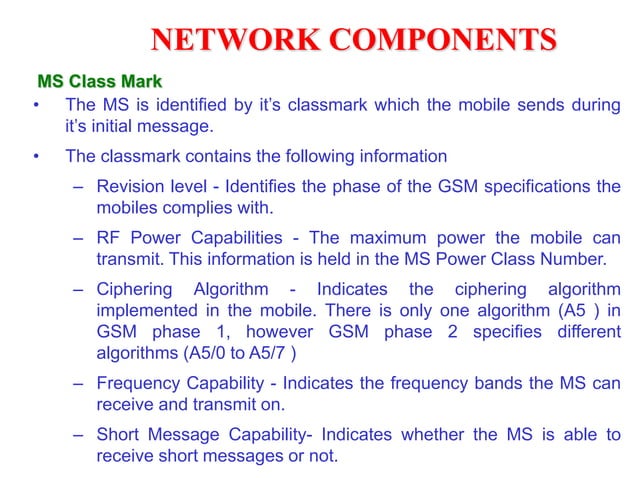 In Depth Basics of GSM for beginner (Telecom) | PPT