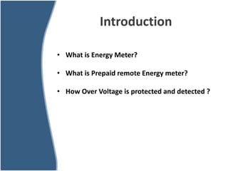 GSM Prepaid Meter PPT.ppt