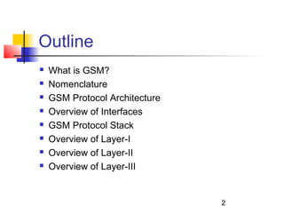 Gsm presentation shaikot | PPT | Computer Networking | Computing