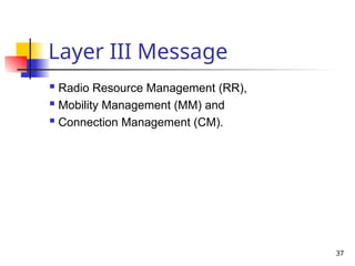 GSM_Protocol StackWhat is GSM? Nomenclature GSM Protocol Architecture ...